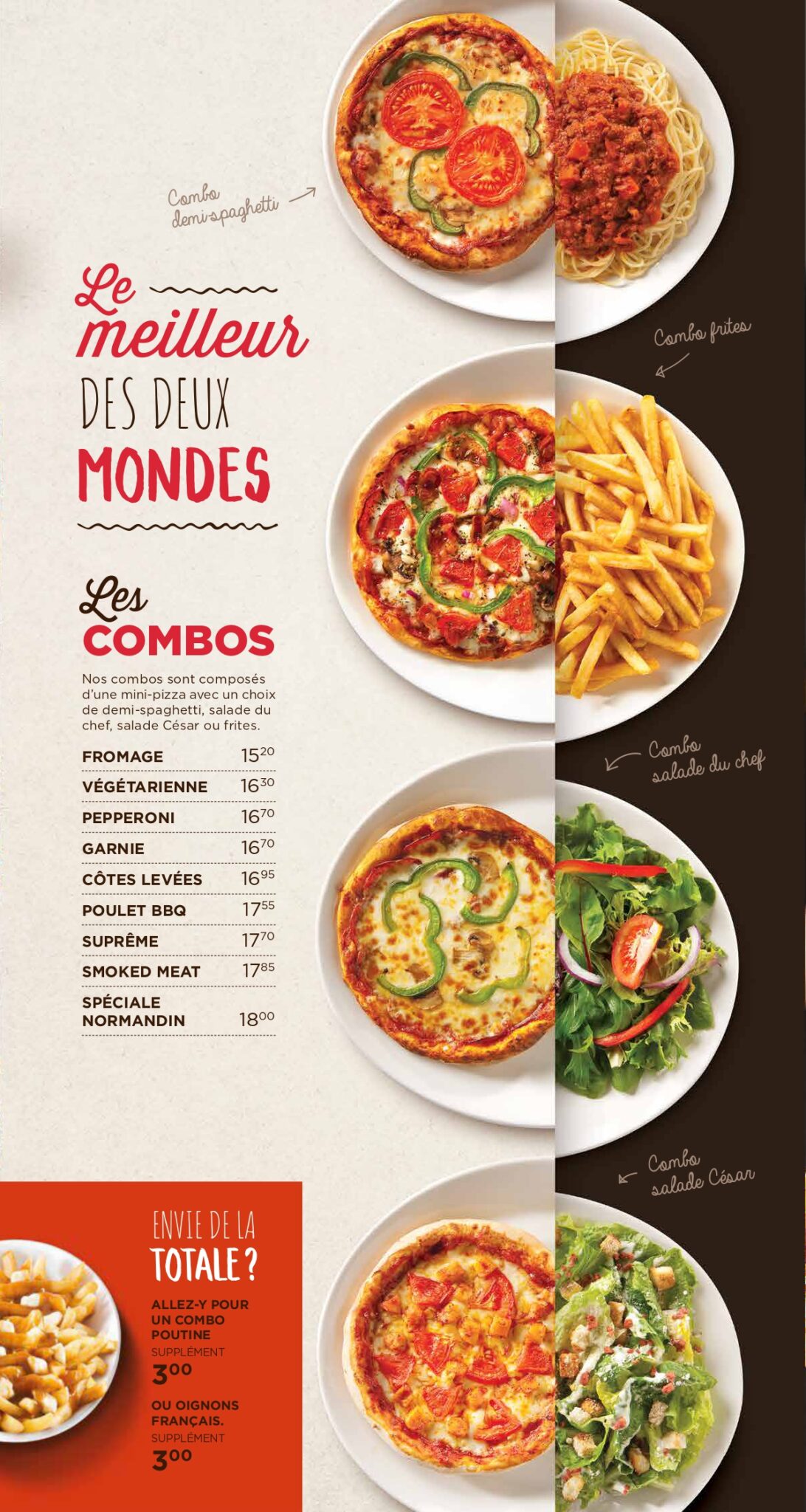 Normandin Menu Prix Québec