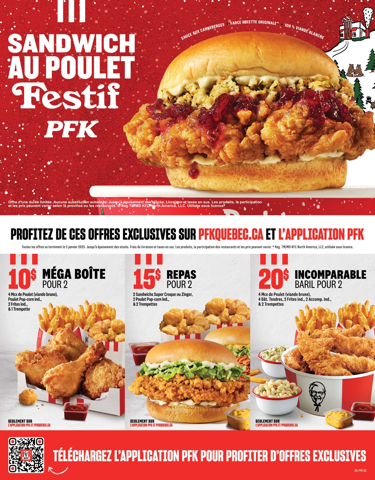 PFK Coupons Québec 2024 - Offres Exclusives