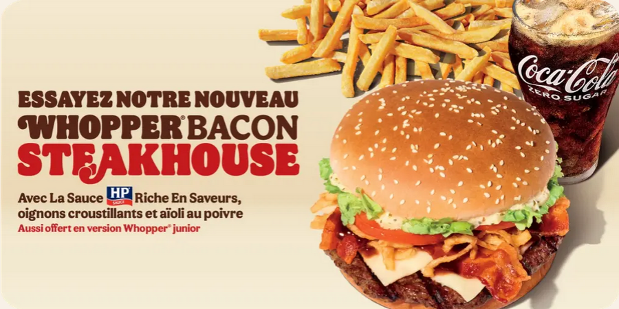 Burger King Coupons et Promotion Québec