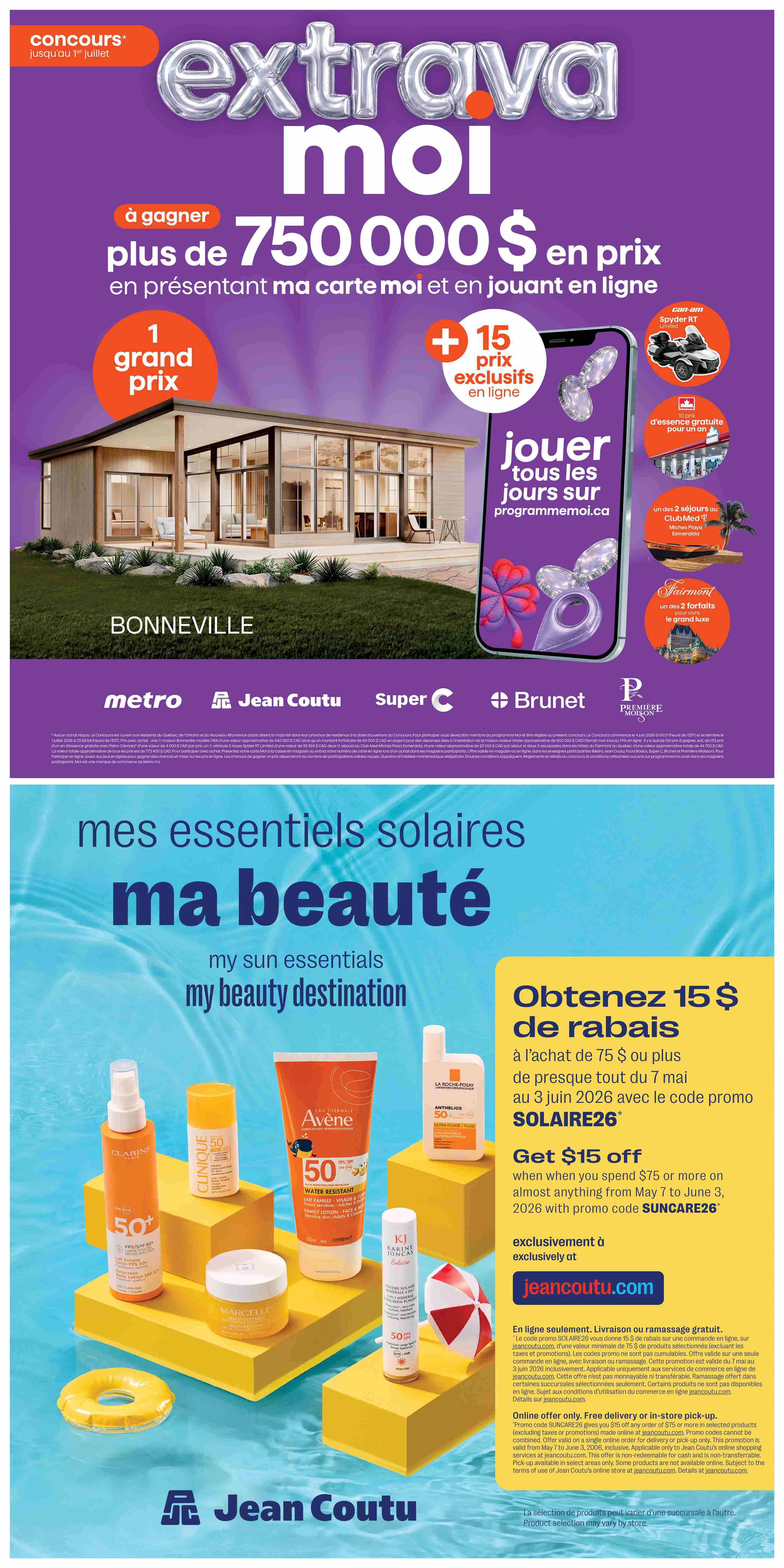 Circulaire Jean Coutu de la Semaine Prochaine 11 juin - 17 juin 2026